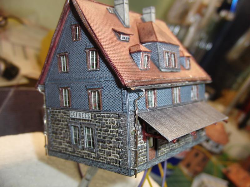 Kartonmodellbau Spur Z - Bahnhöfe